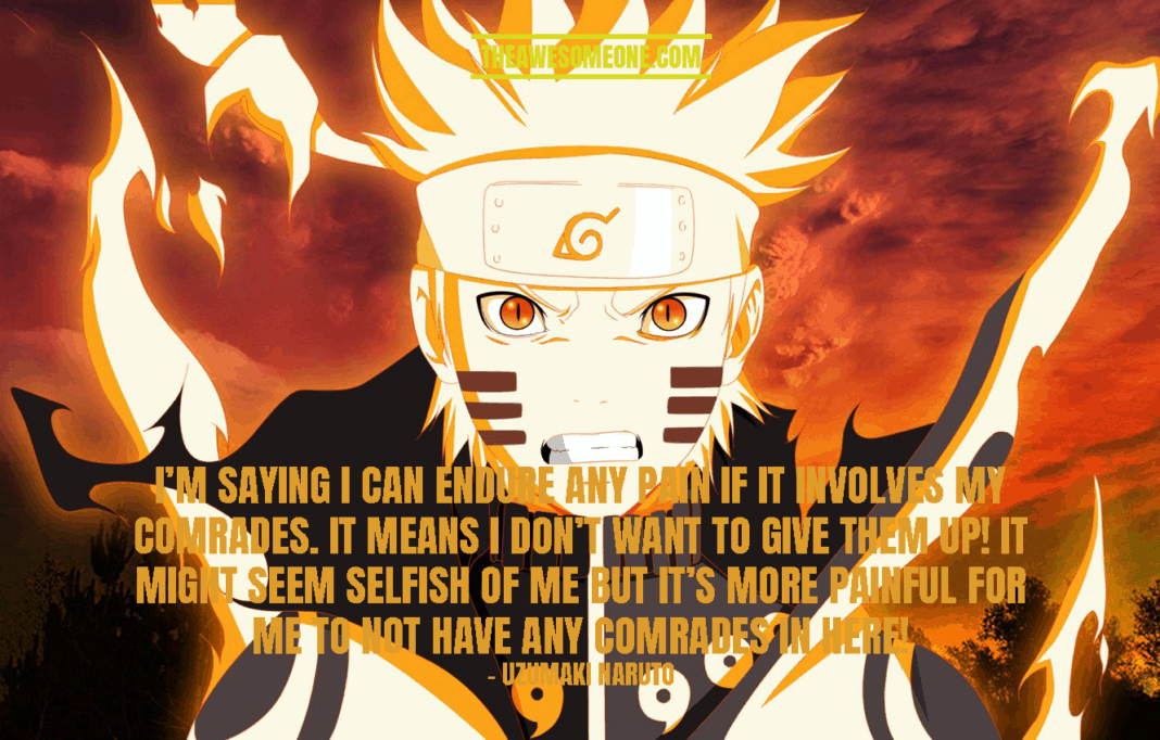 121+ Meaningful Naruto Quotes That Are Inspiring • The Awesome One