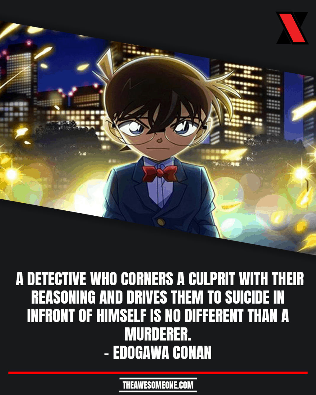 21 Mysterious Thoughtful Detective Conan Quotes • The Awesome One