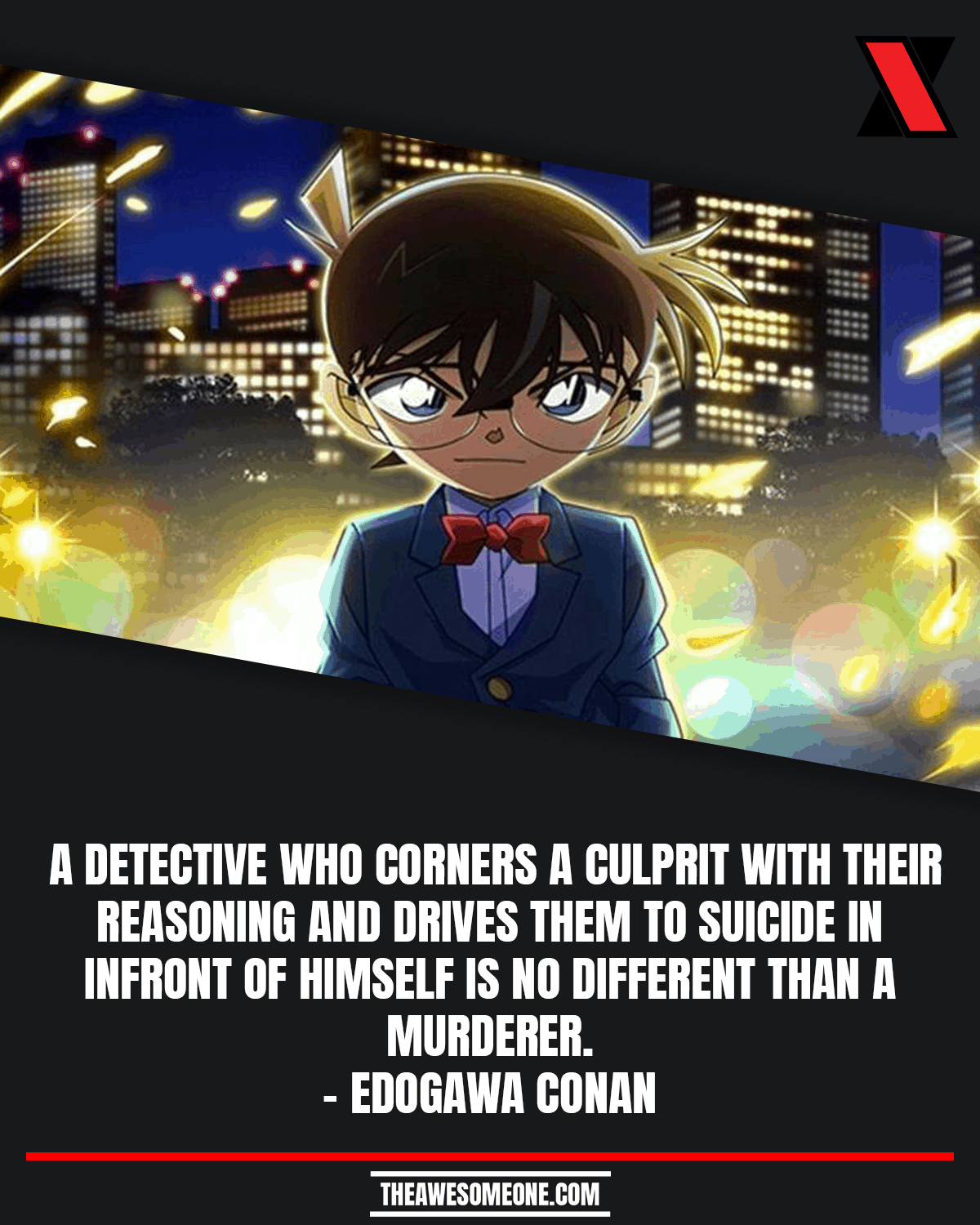 21 Mysterious Thoughtful Detective Conan Quotes • The Awesome One